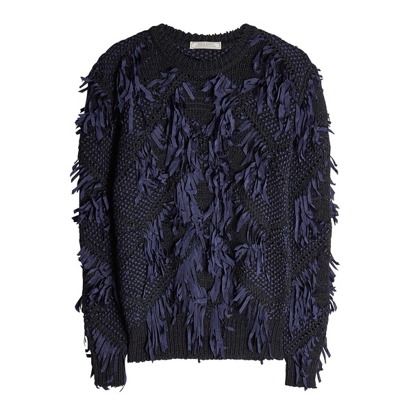 DIY Fringe Sweater - Fashion Blog Heartfelt Hunt by Marie Mehta