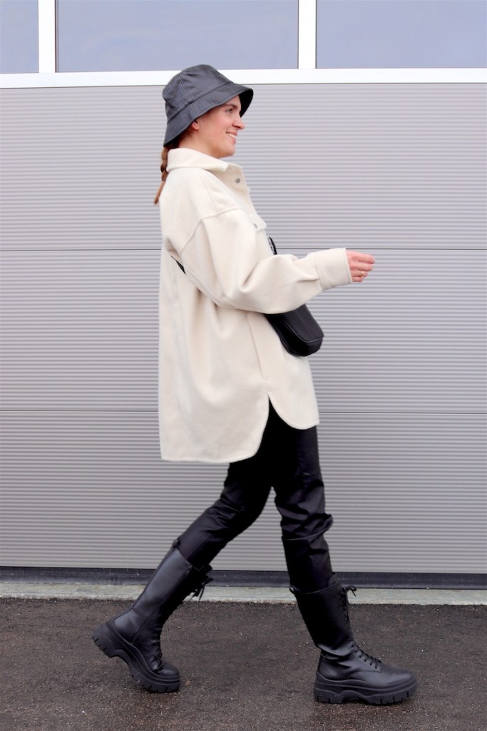 Faux Leather Look - Fashion Blog Heartfelt Hunt by Marie Mehta