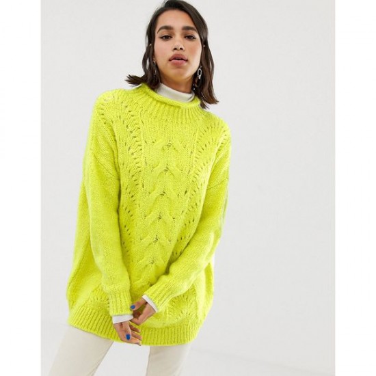 Neon Yellow Sweater - Fashion Blog Heartfelt Hunt by Marie Mehta